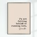 Hamilton Quote Poster I'm Not Falling Behind or Running Late ... Famous ...