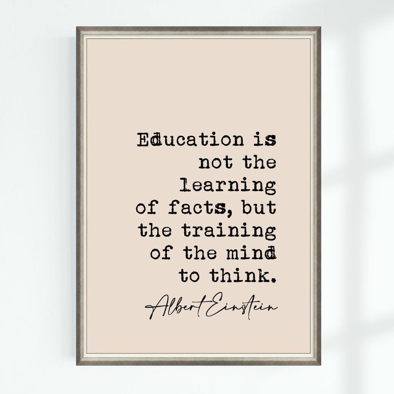 Einstein Quotes - Etsy