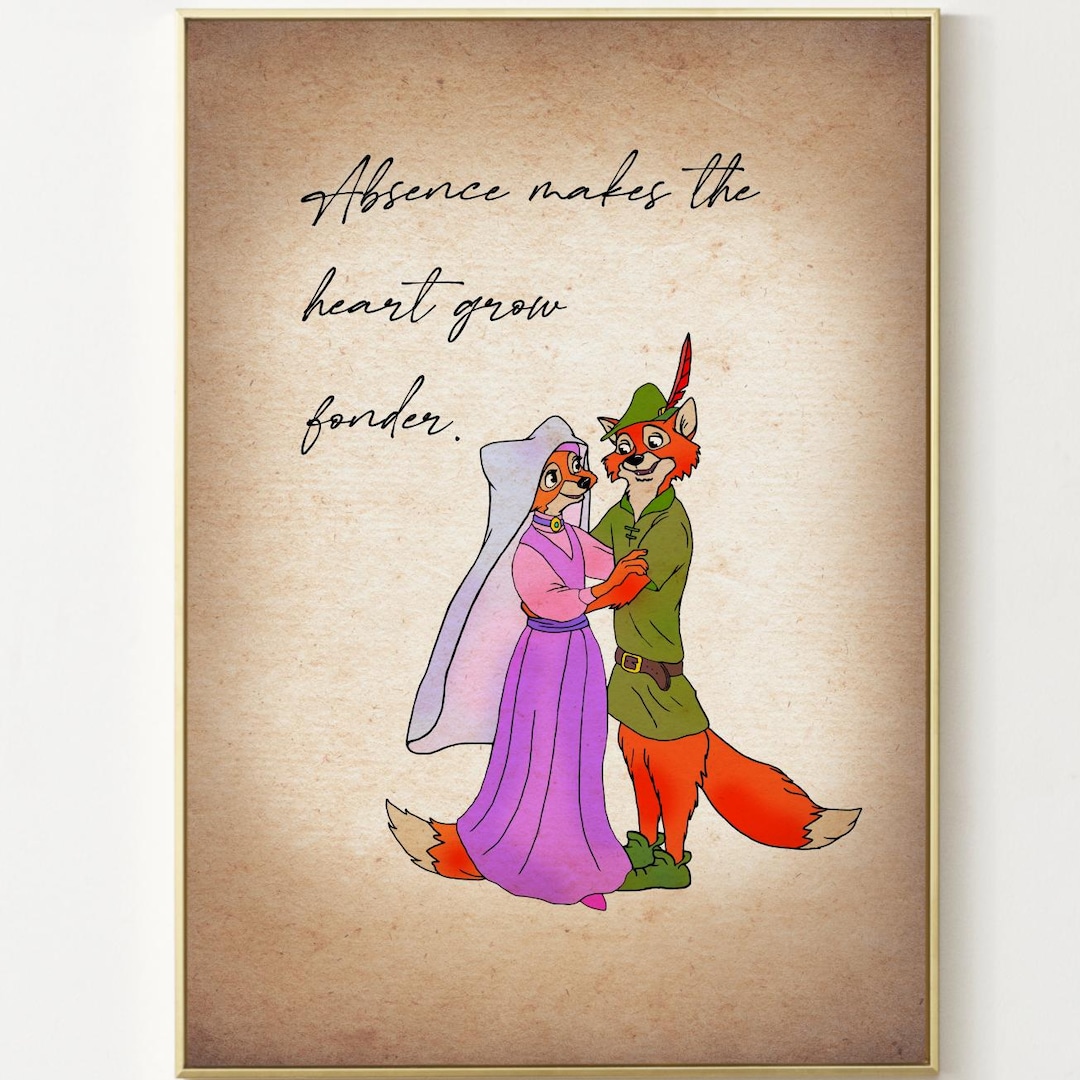 Robin Hood Poster Absence Makes the Heart Grow Fonder ... Robin Hood ...