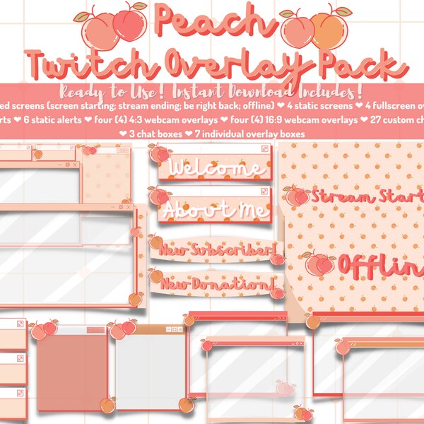 Pastel Peach Color - Etsy