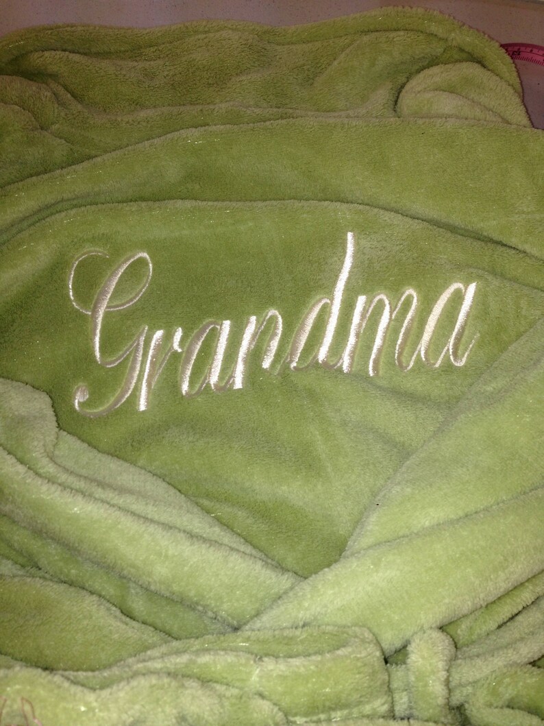 GREEN Monogrammable Bathrobe Mr. and Mrs. Monogrammable Bathrobes, His ...