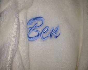 GREEN Monogrammable Bathrobe Mr. and Mrs. Monogrammable - Etsy