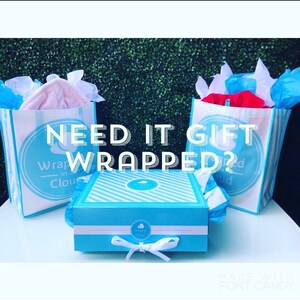 Wrapped in a Cloud GIFT WRAPPING Personalized Note - Etsy