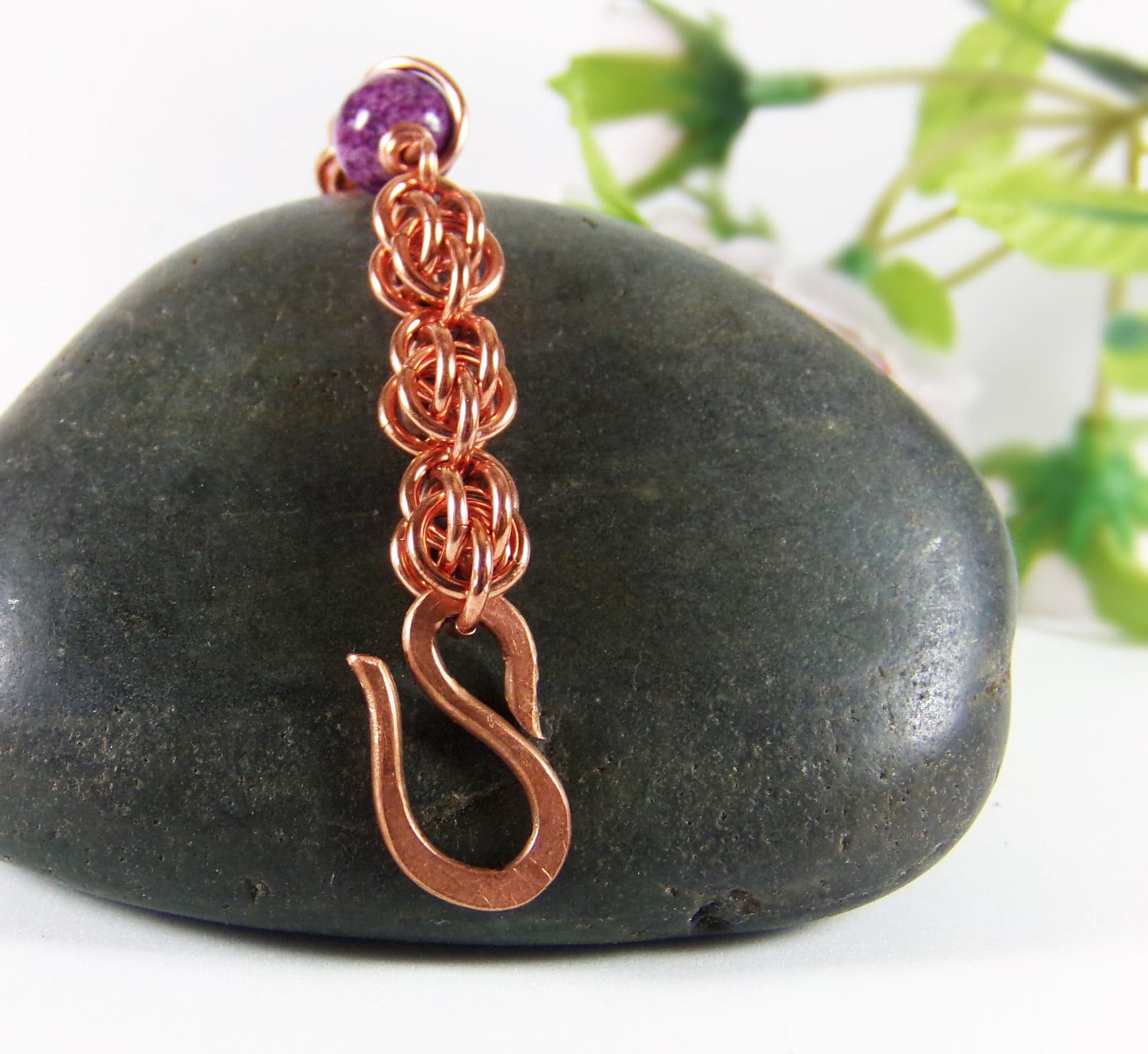 Copper Chainmaille Bracelet Copper Chain Bracelet - Etsy