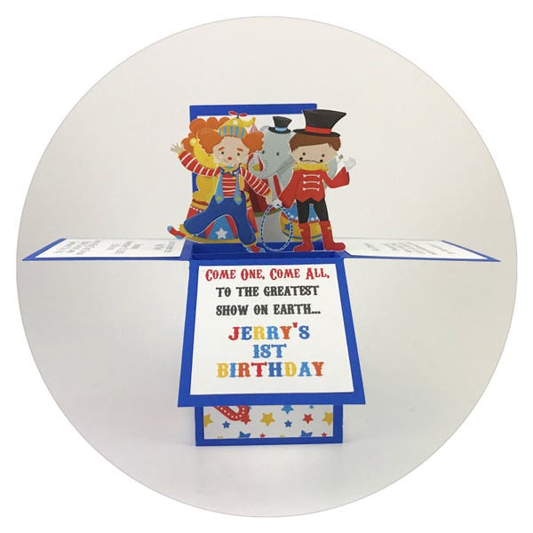 Pop up Birthday Invitation - Etsy