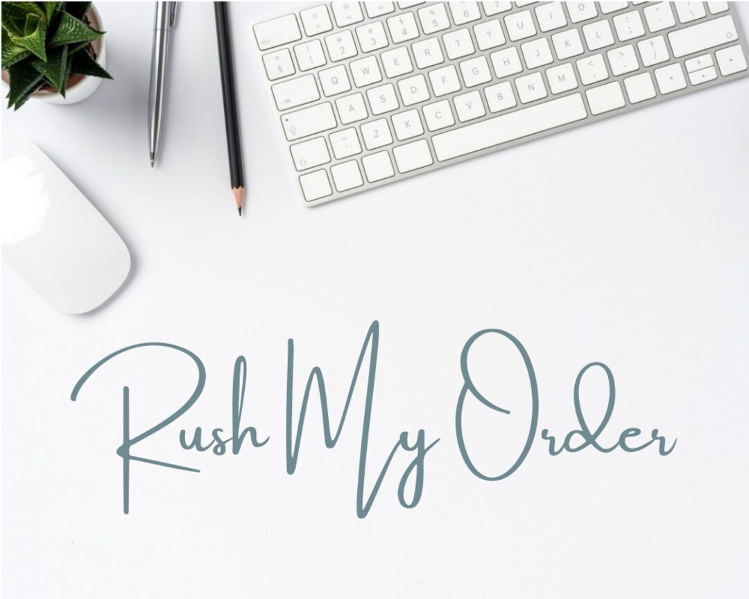 Rush My Order Upgrade - Etsy
