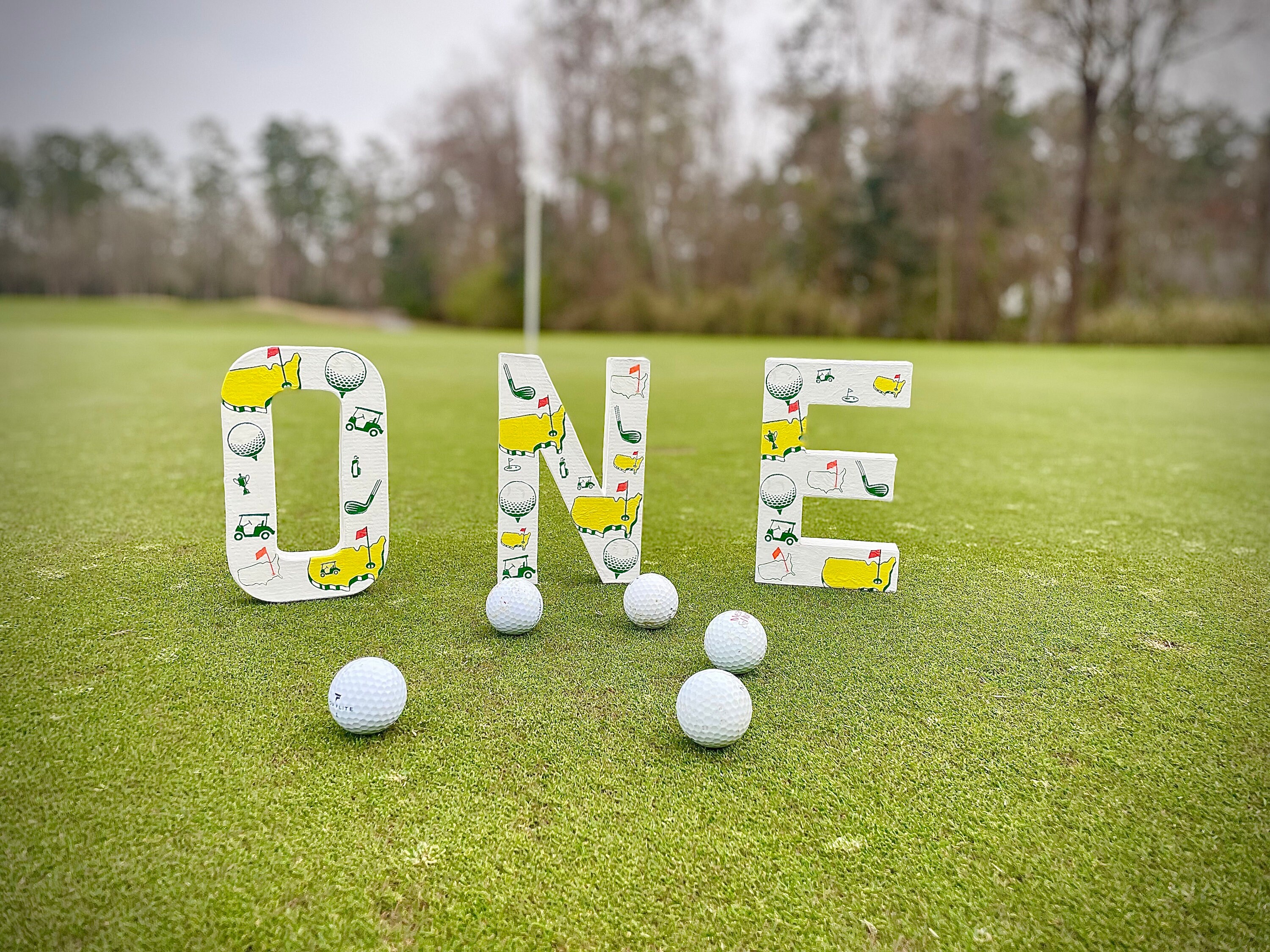 ONE Sign for Golf Themed Birthday Party! - Etsy
