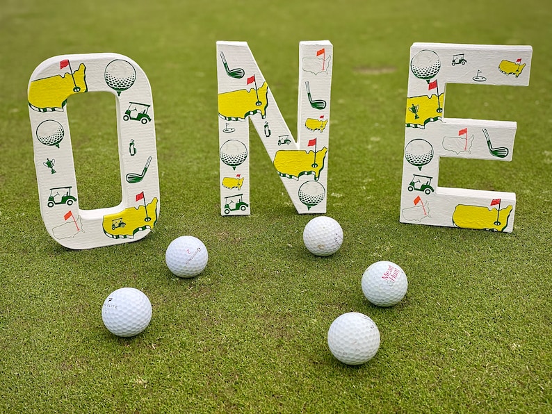 ONE Sign for Golf Themed Birthday Party! - Etsy