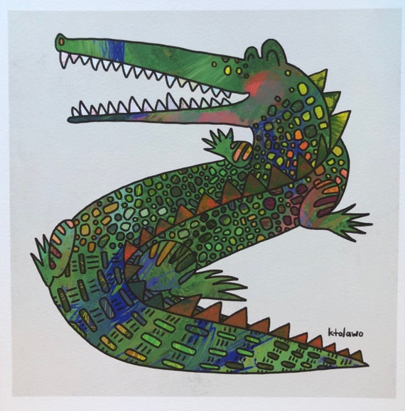 Alligator Art Project