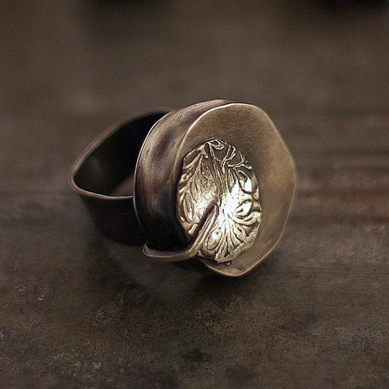 Handmade 925 Sterling Silver Ring Adjustable Ring Birthday | Etsy
