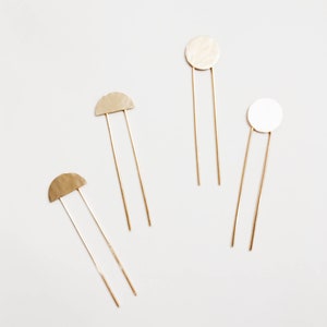 Half Circle Hair Pin - Etsy