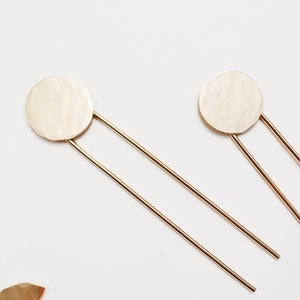 Circle Hair Pin - Etsy