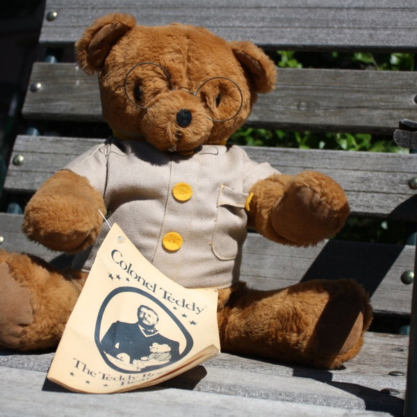 Roosevelt Teddy Bear - Etsy