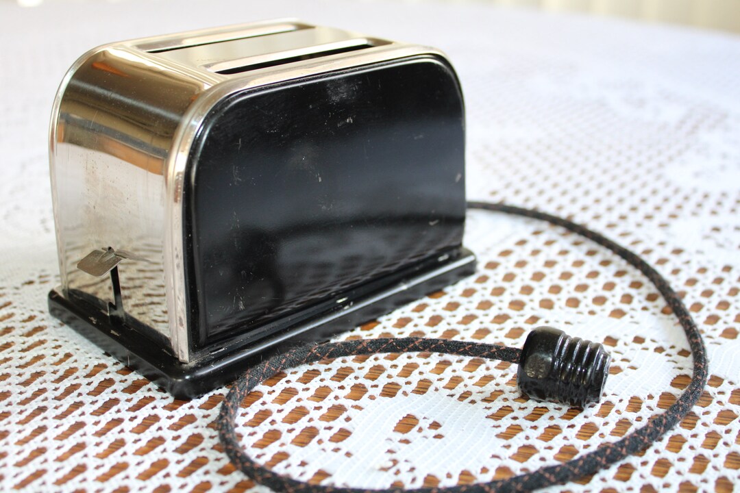 Vintage Childs Aluminum Mechanical Toaster - Etsy