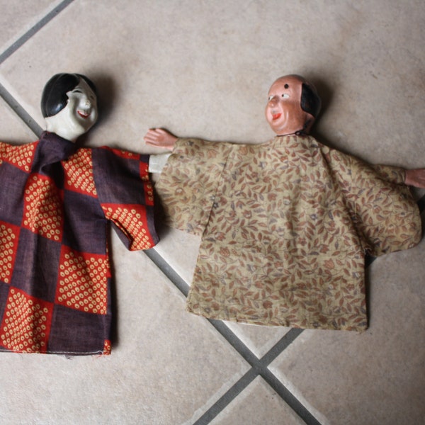 Japanese Puppets - Etsy