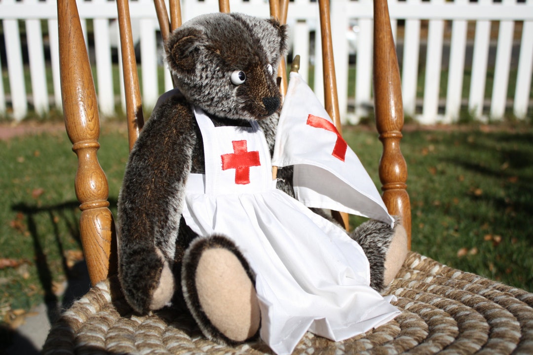 Faithful and True Red Cross Bear - Etsy