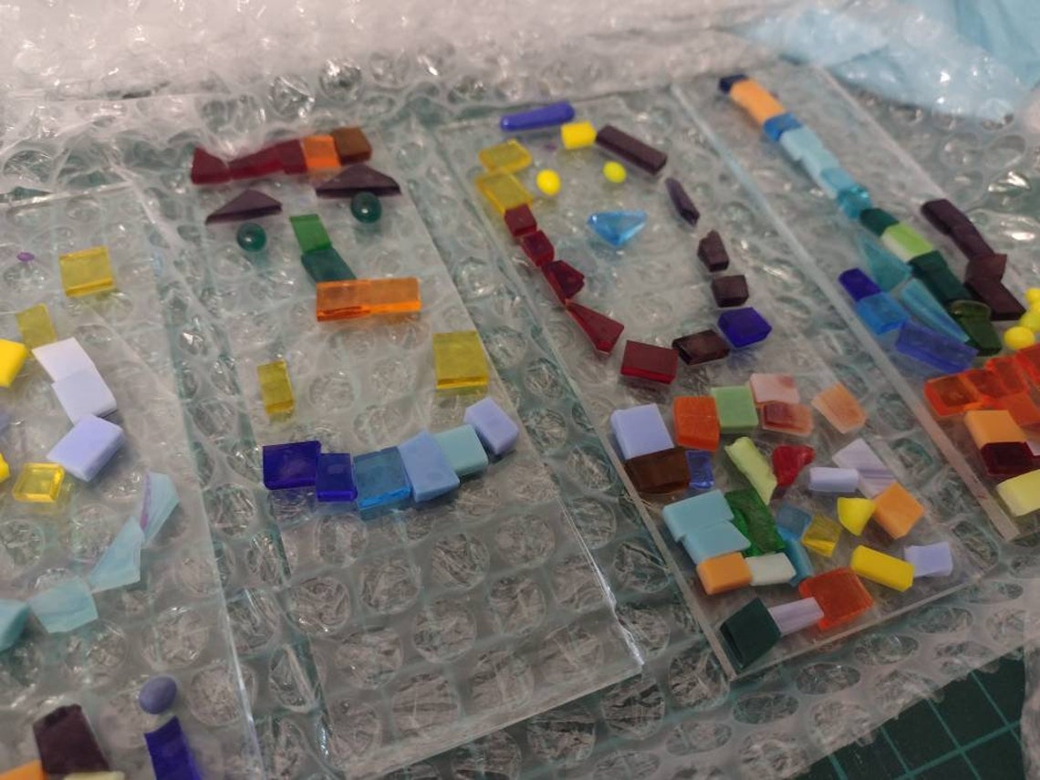 DIY Suncatcher Family Pack Make Your Own Suncatchers X 4 - Etsy UK