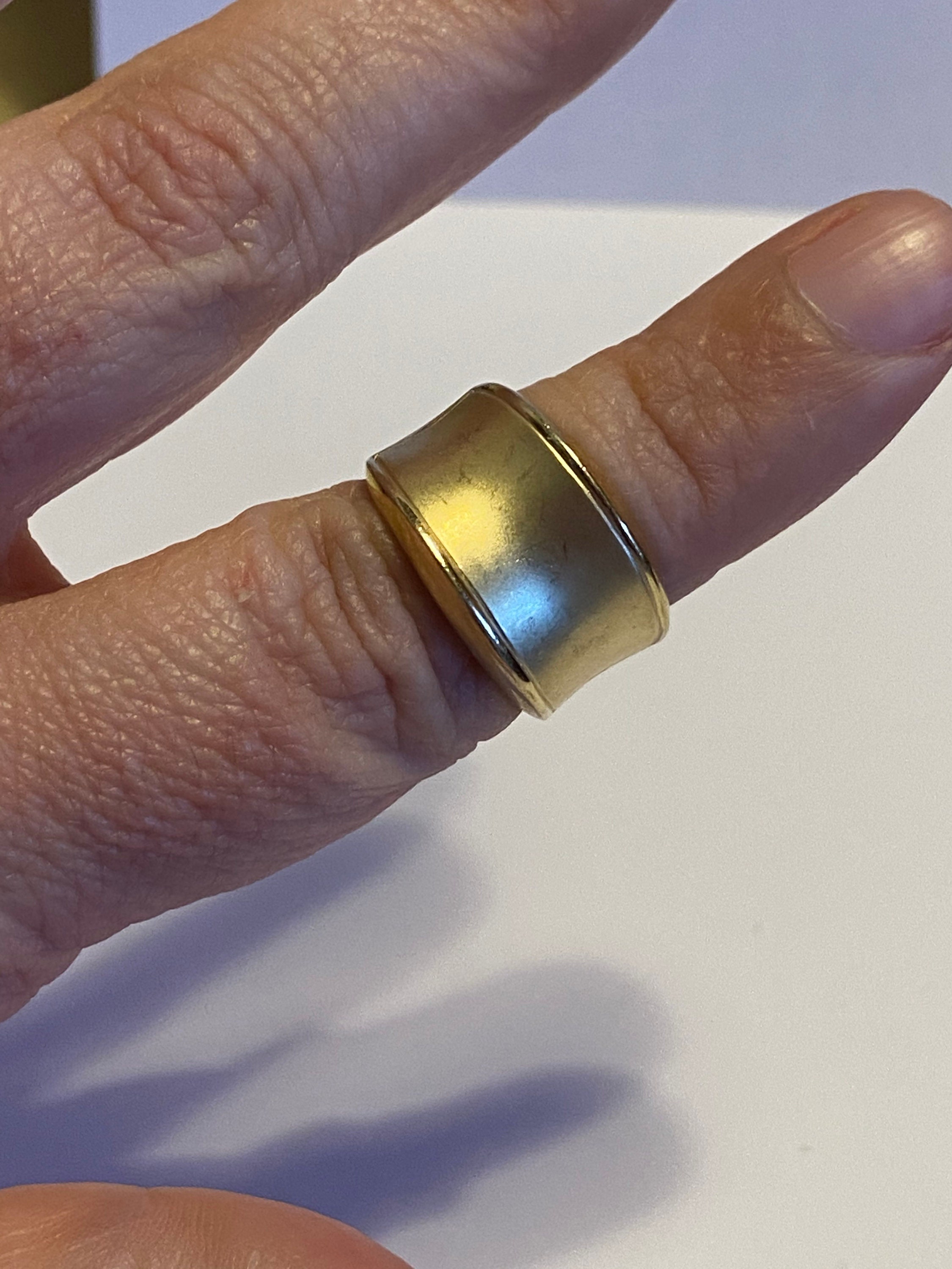 Charles Garnier 14K Gold Sterling Constellation Ring Sz 7 925 | Etsy