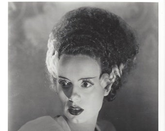 Elsa Lanchester the Bride of Frankenstein Hollywood Halloween Poster ...