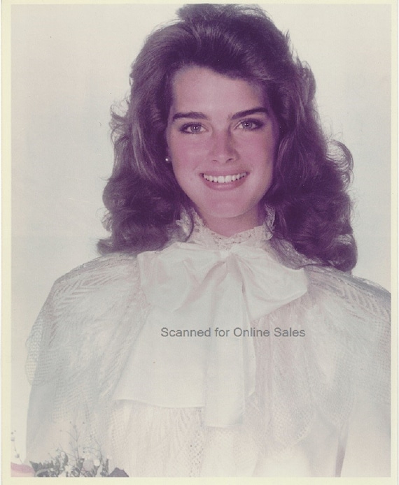 Brooke Shields Pretty Smile 8x10 Photo | Etsy