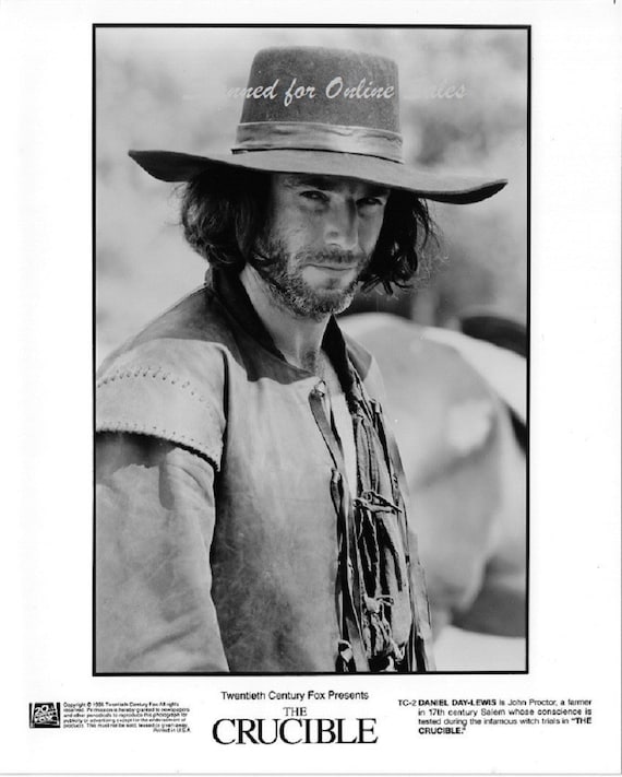 The Crucible Daniel Day Lewis John Proctor 8x10 Press Photo | Etsy