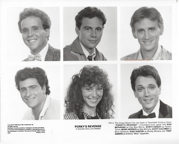 Porky's Revenge Dan Monahan Wyatt Knight Mark Herrier | Etsy