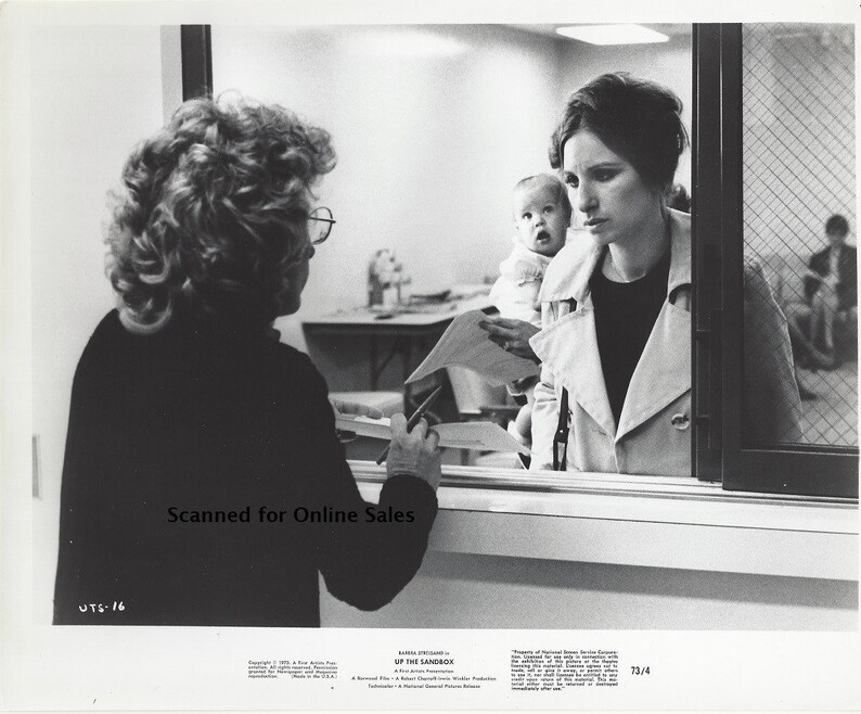 Up the Sandbox Barbra Streisand 8x10 Press Photo UTS-16 - Etsy