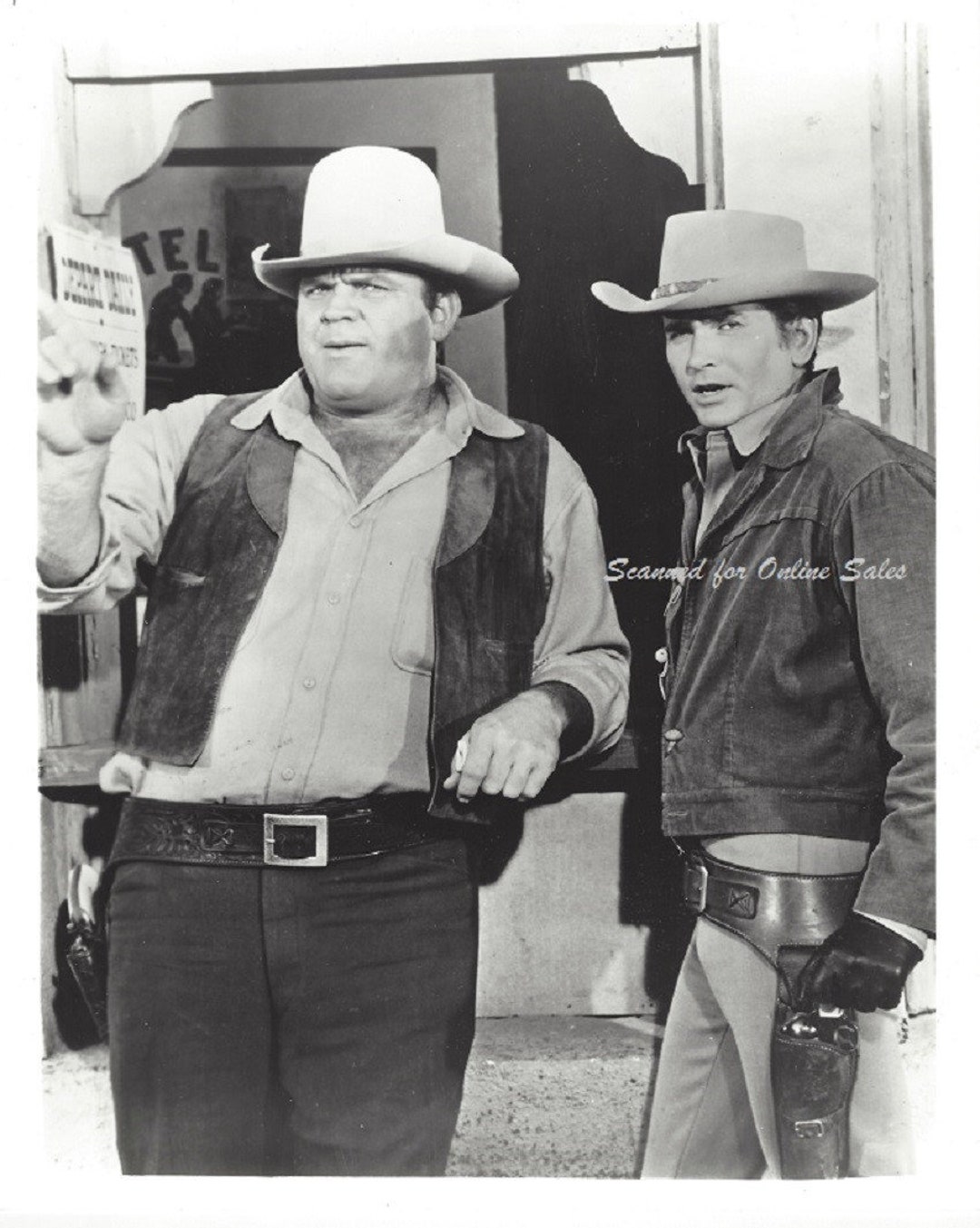 Bonanza Don Blocker Michael Landon 8x10 Photo - Etsy