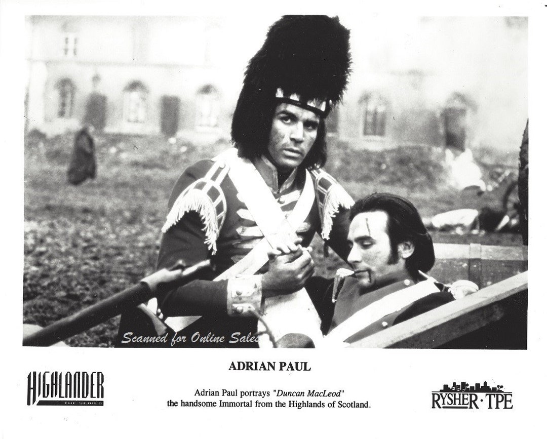 Adrian Paul Highlander Duncan Macleod Immortal 8x10 Photo - Etsy