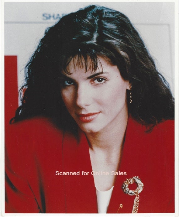 Sandra Bullock Beautiful in Red 8x10 Photo - Etsy