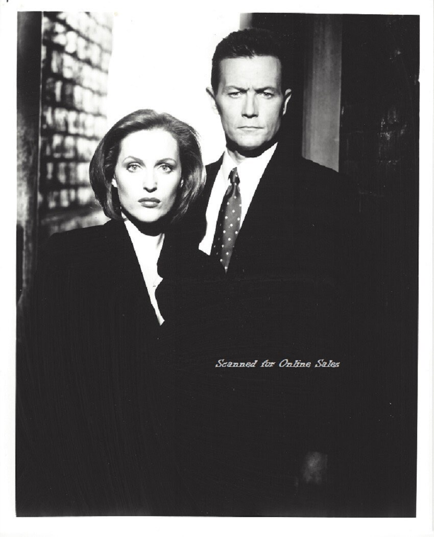 X Files Scully Gillian Anderson Daggett Robert Patrick 8x10 - Etsy