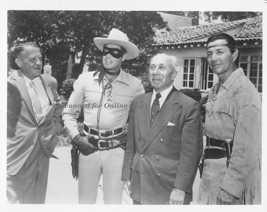 Lone Ranger and Tonto Studio 8x10 Photo - Etsy