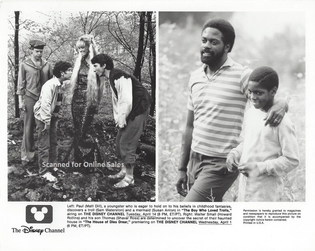 Disney Channel the Boy Who Loved Trolls Matt Dill Susan Anton Howard ...