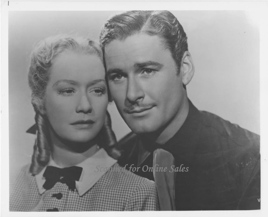 Virginia City Errol Flynn Miriam Hopkins 8x10 Photo - Etsy