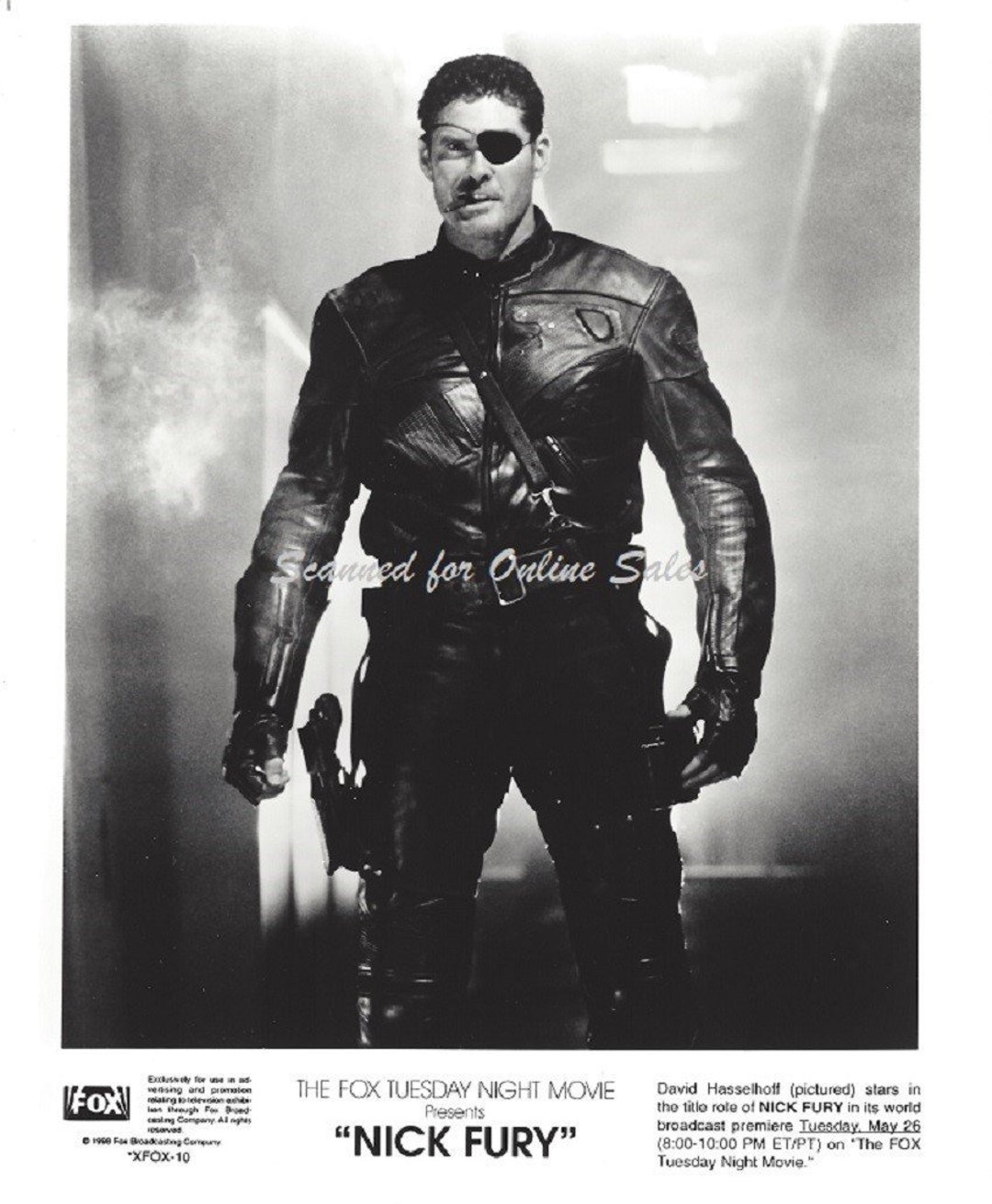 Nick Fury David Hasselhoff Armed 8x10 Photo - Etsy