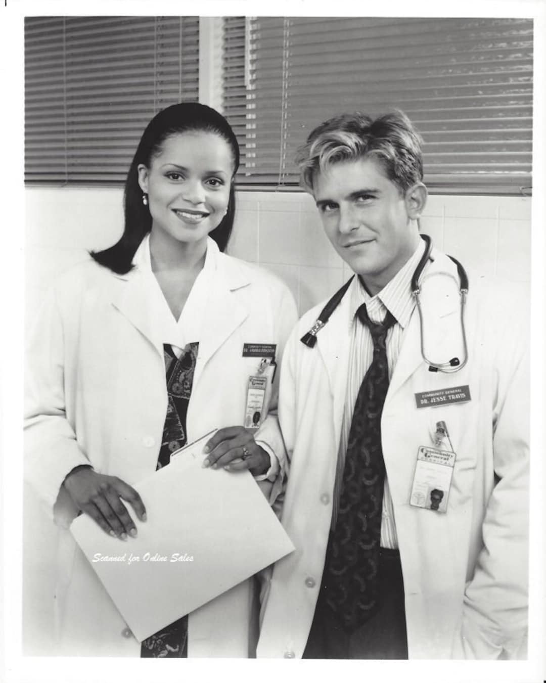 Diagnosis Murder Victoria Rowell Charlie Schlatter 8x10 Photo - Etsy