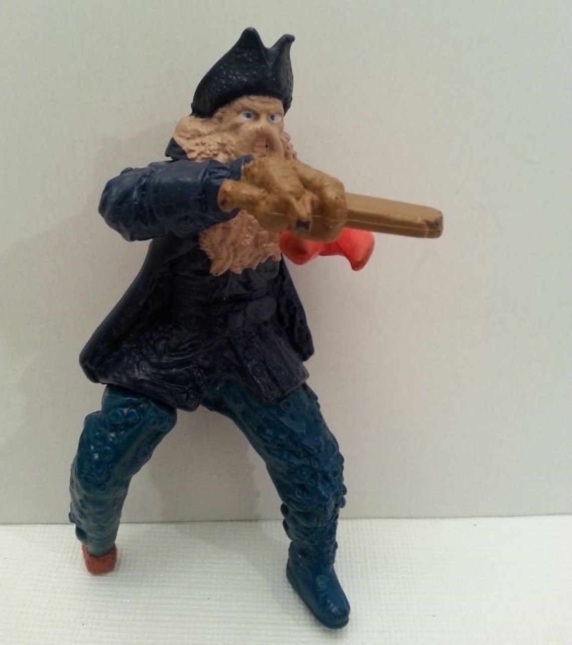 Pirates of the Caribbean Peg Leg PVC 4.5 Action Figure | Etsy