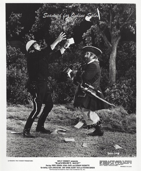 Disney Blackbeard's Ghost Kelly Thordsen Peter Ustinov | Etsy