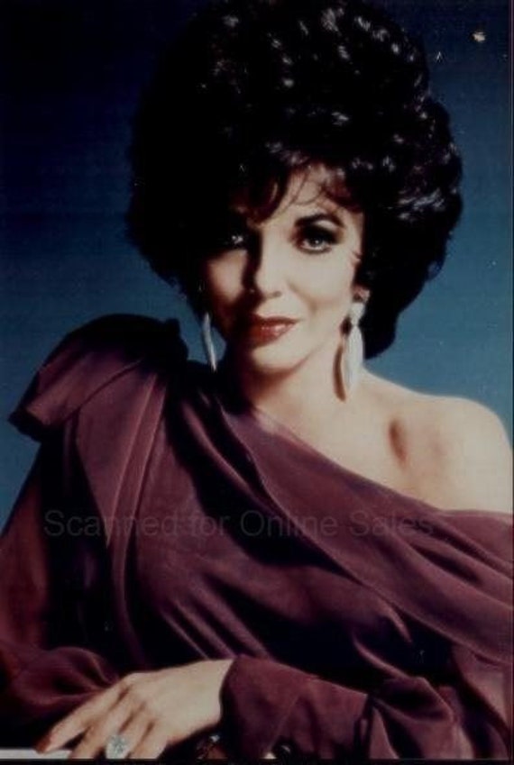 Dynasty Joan Collins Alexis Carrington 4x6 Photo | Etsy