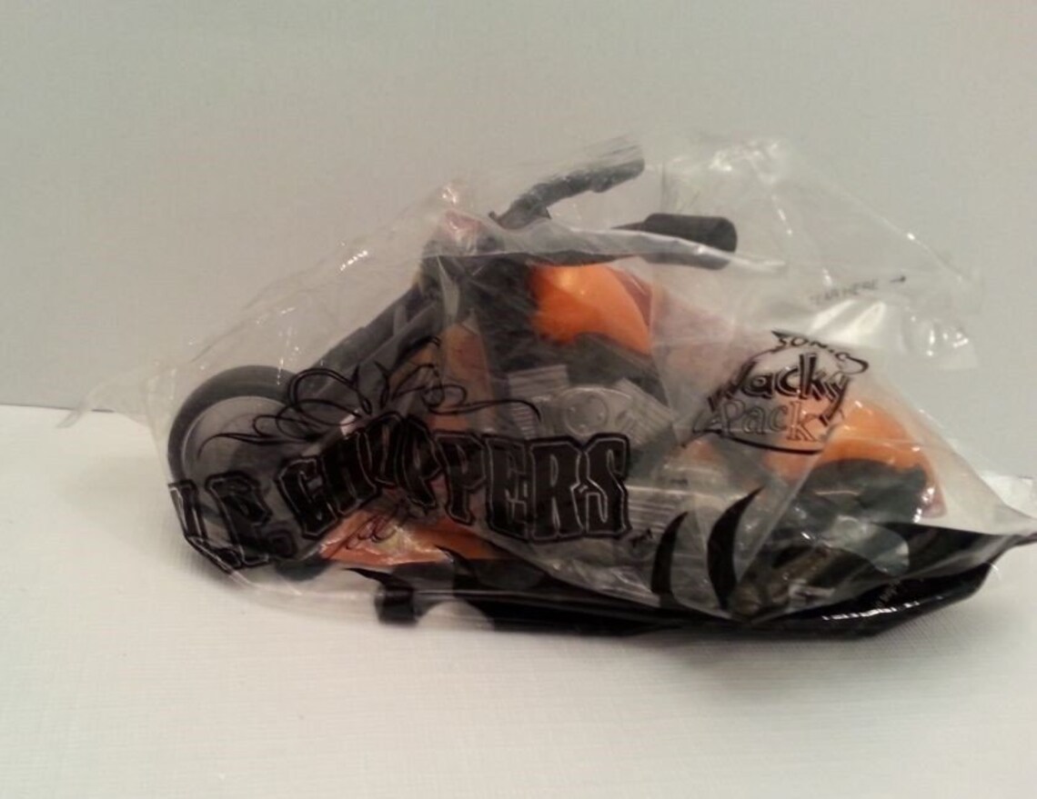 WP Choppers Sonic Wacky Pack Bright Orange Crazy Dog Cruiser | Etsy