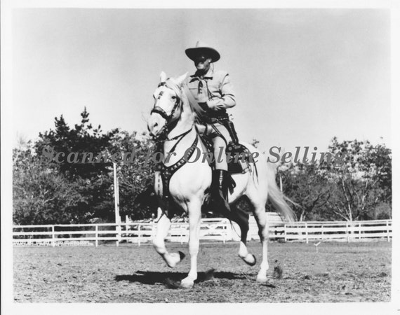 Lone Ranger and Silver 8x10 Photo | Etsy