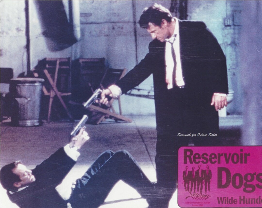 Reservoir Dogs Steve Buscemi Mr Pink Harvey Keitel Mr White - Etsy