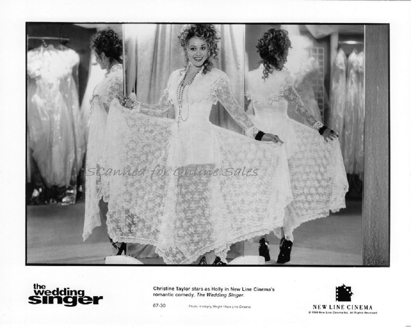 The Wedding Singer Christine Taylor 8x10 Photo - Etsy