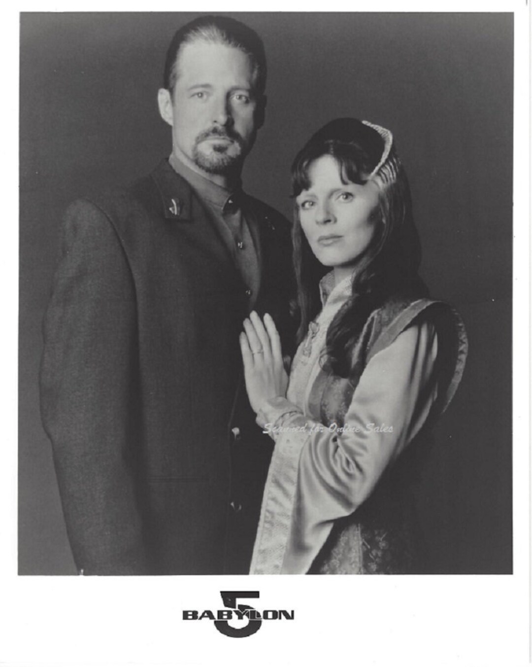 Babylon 5 Bruce Boxleitner Capt John Sheridan Mira Furlan 8x10 Photo - Etsy