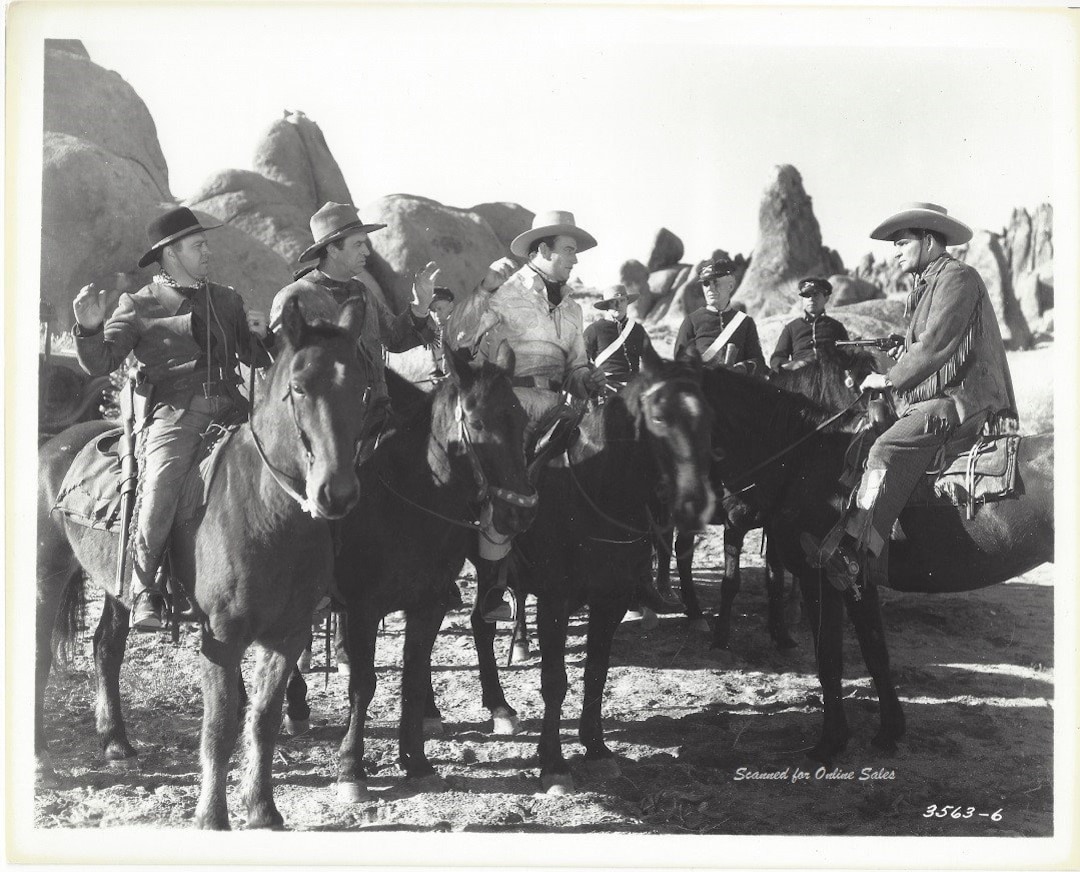 John Wayne Roscoe Ates 3 Steers for Texas BWS3563-6 8x10 Photo - Etsy