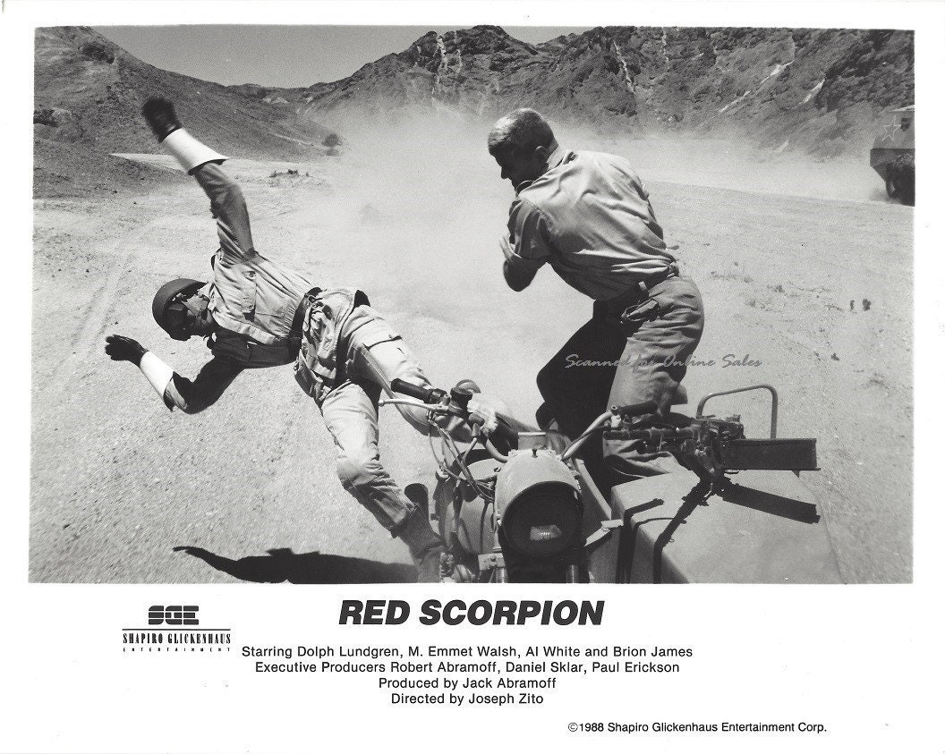 Red Scorpion Dolph Lundgren