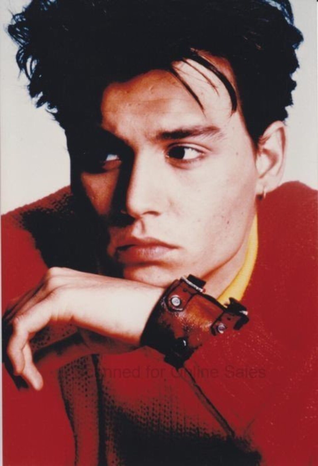 Johnny Depp Leather Wristband 4x6 Photo - Etsy
