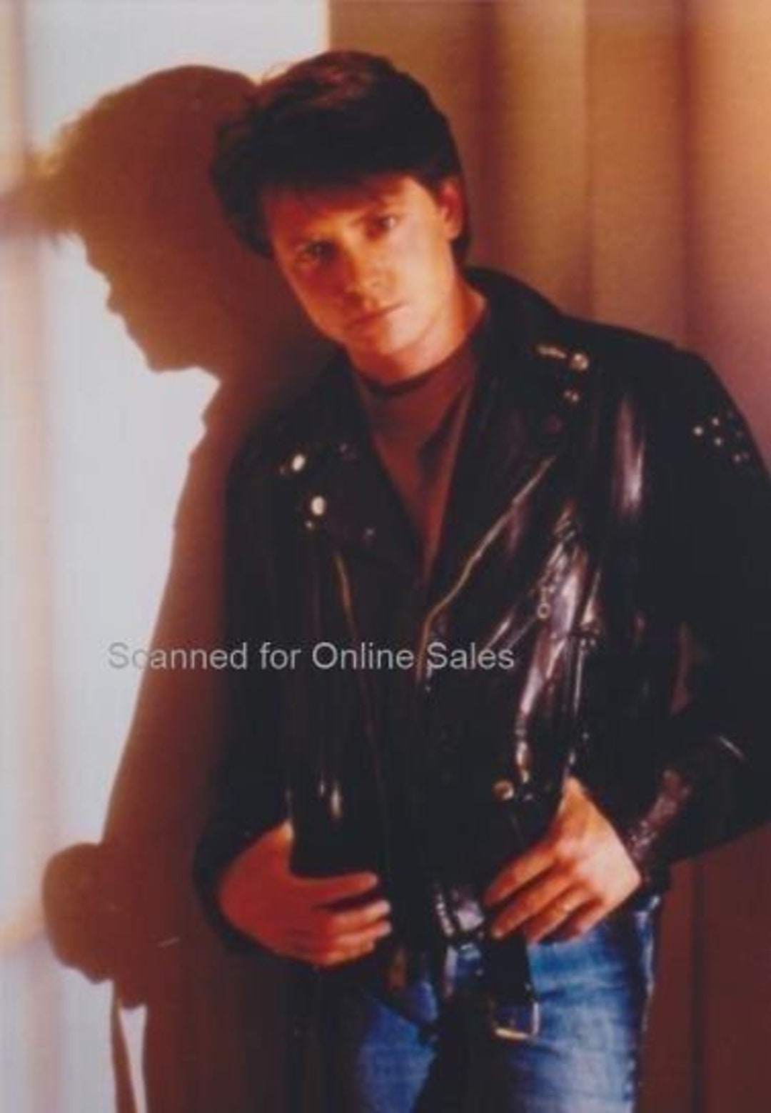Michael J Fox in Leather Jacket 4x6 Photo - Etsy