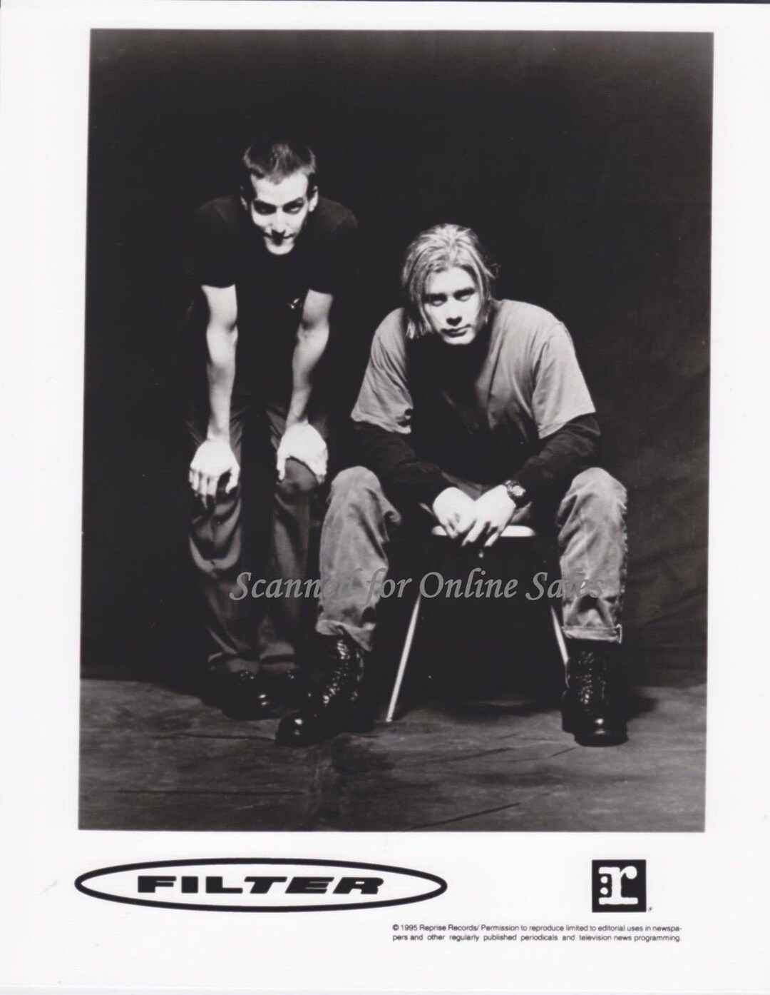 1995 Filter Rock Group 8x10 Photo - Etsy