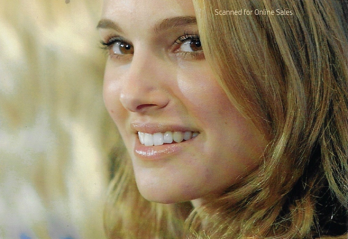 Natalie Portman Gorgeous Smile 4x6 Photo - Etsy